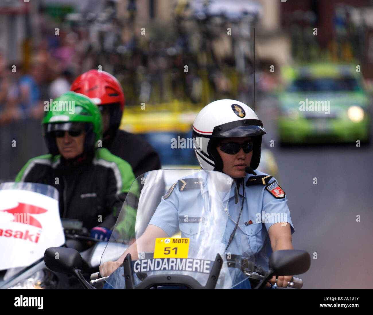 Female french police hi-res stock photography and images - Alamy