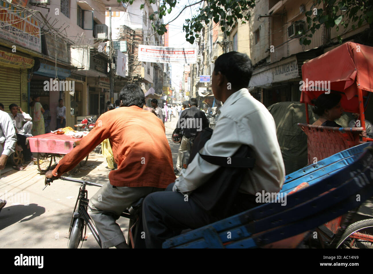 rickshaw new delhi Stock Photo - Alamy