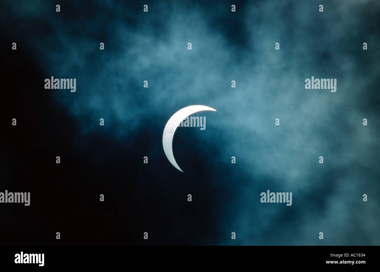Eclipse of the sun Germany Stock Photo - Alamy
