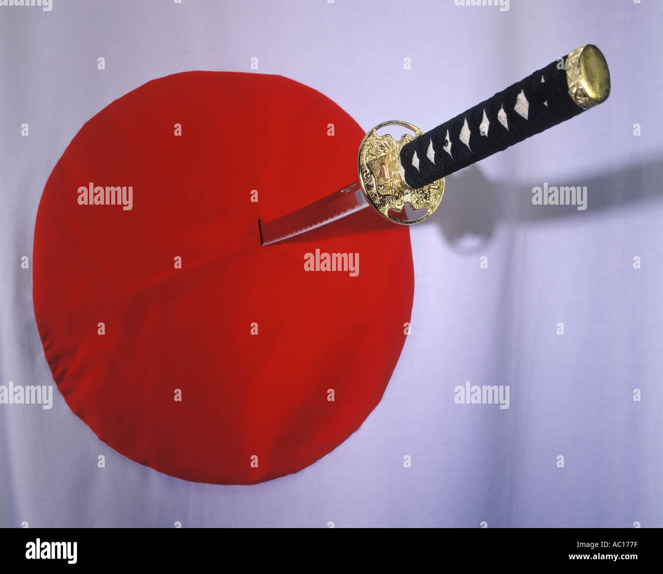 Sword red flag hi-res stock photography and images - Alamy