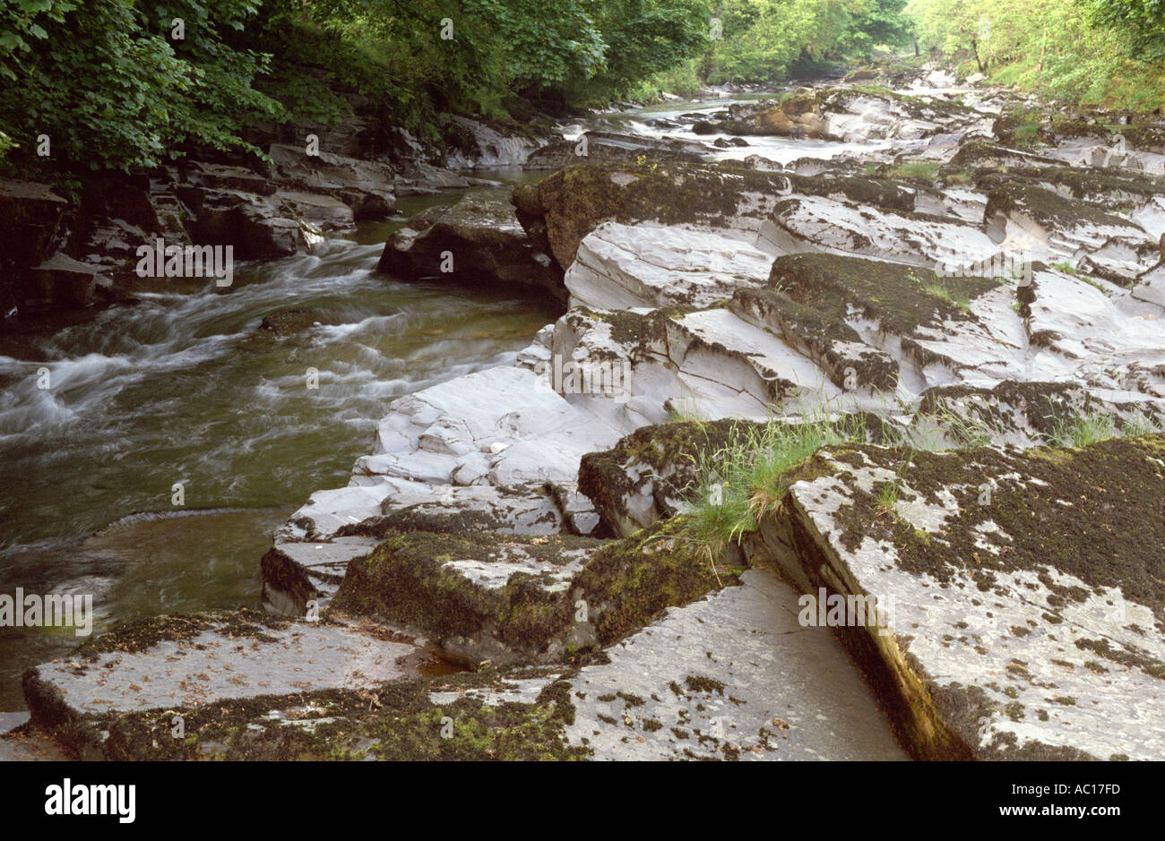 River Lune north of Killington Stock Photo - Alamy