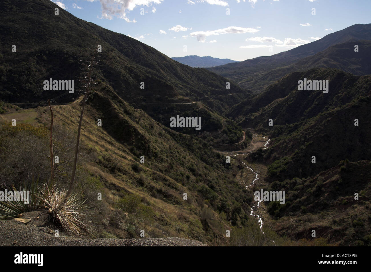 Sespe Condor Sanctuary in the Los Padres National Forest Stock Photo ...