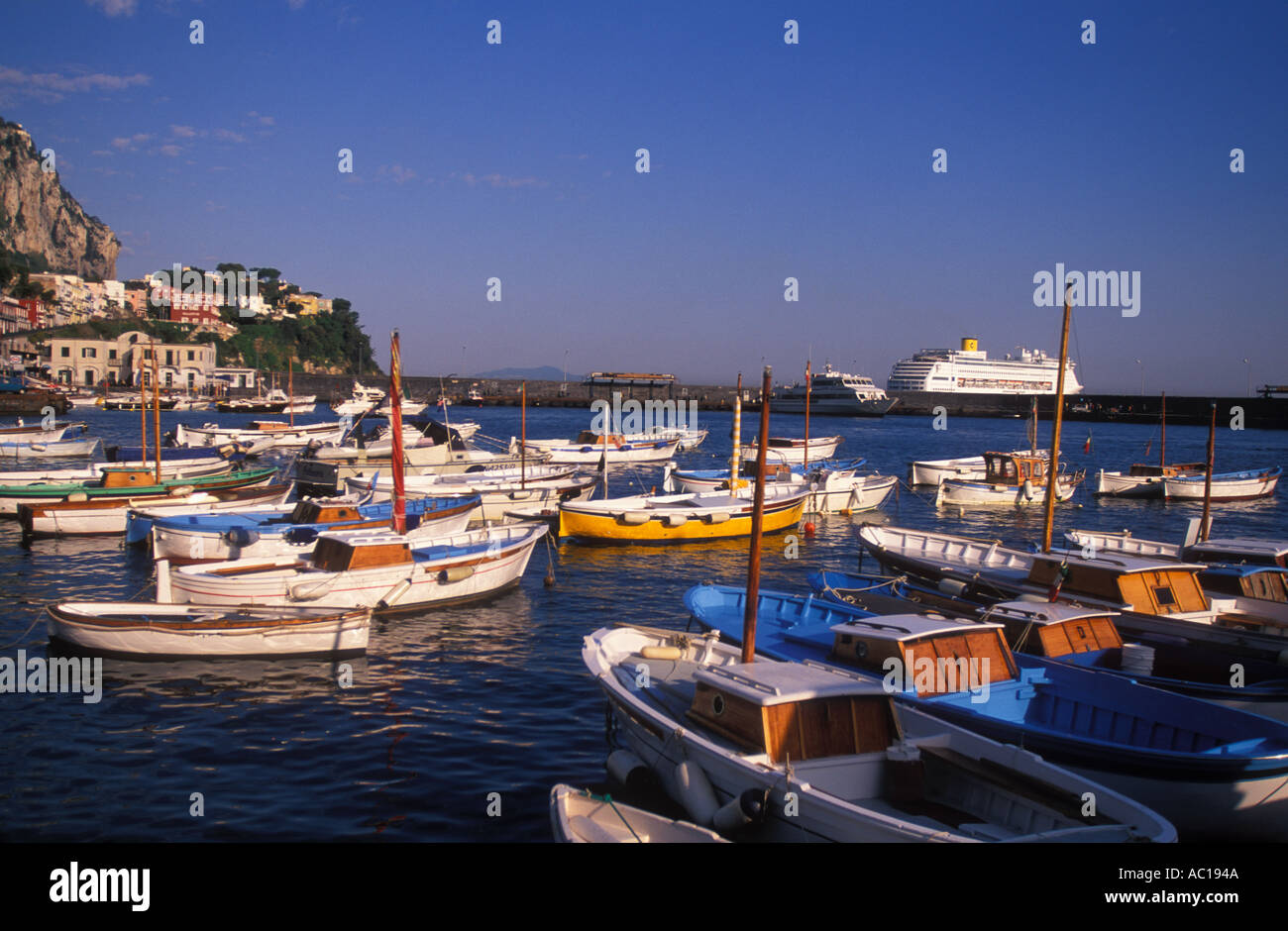 Marina grande port capri hi-res stock photography and images - Alamy