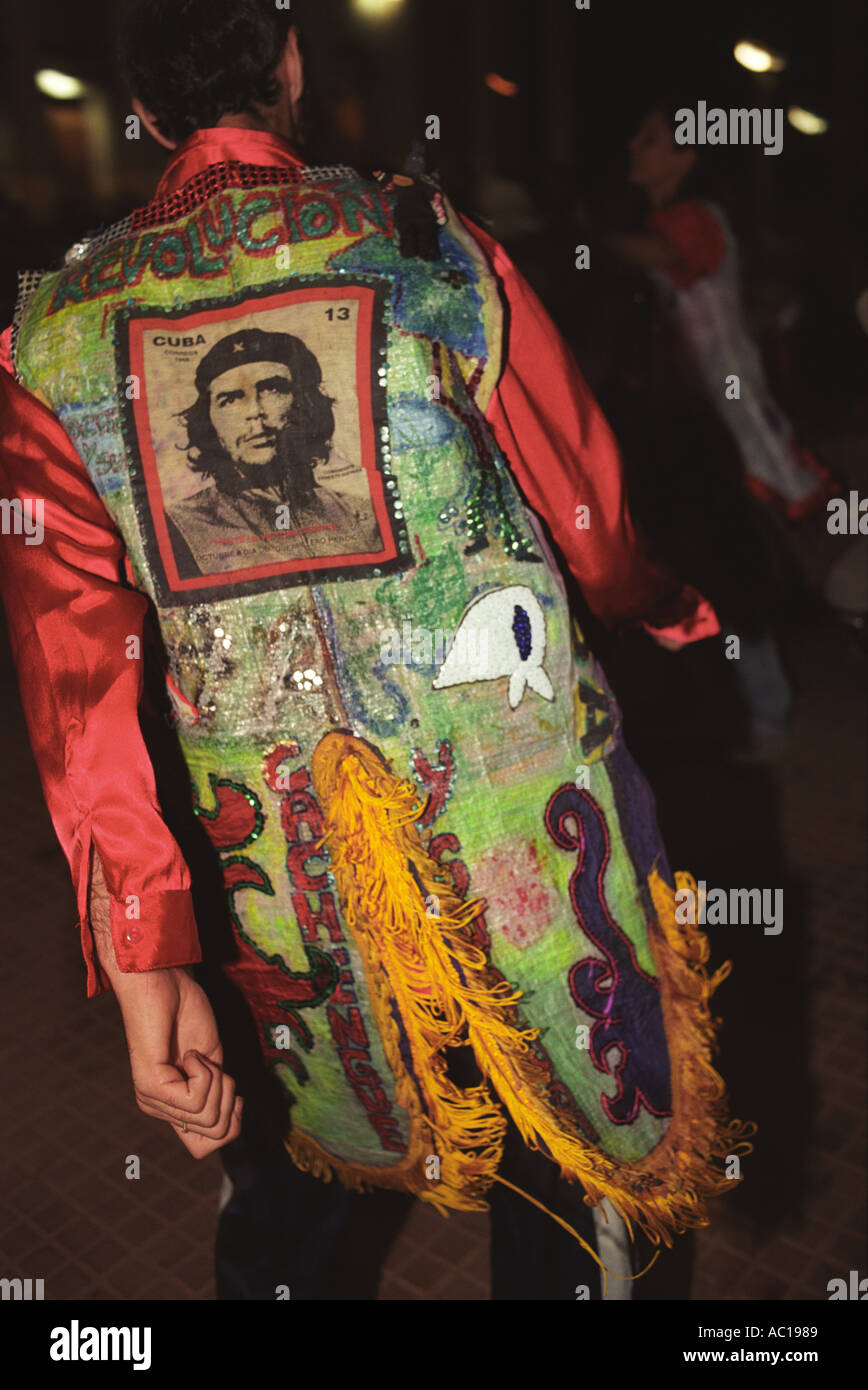 Che Guevara a man wearing a coat of many colours Che is a national hero ...