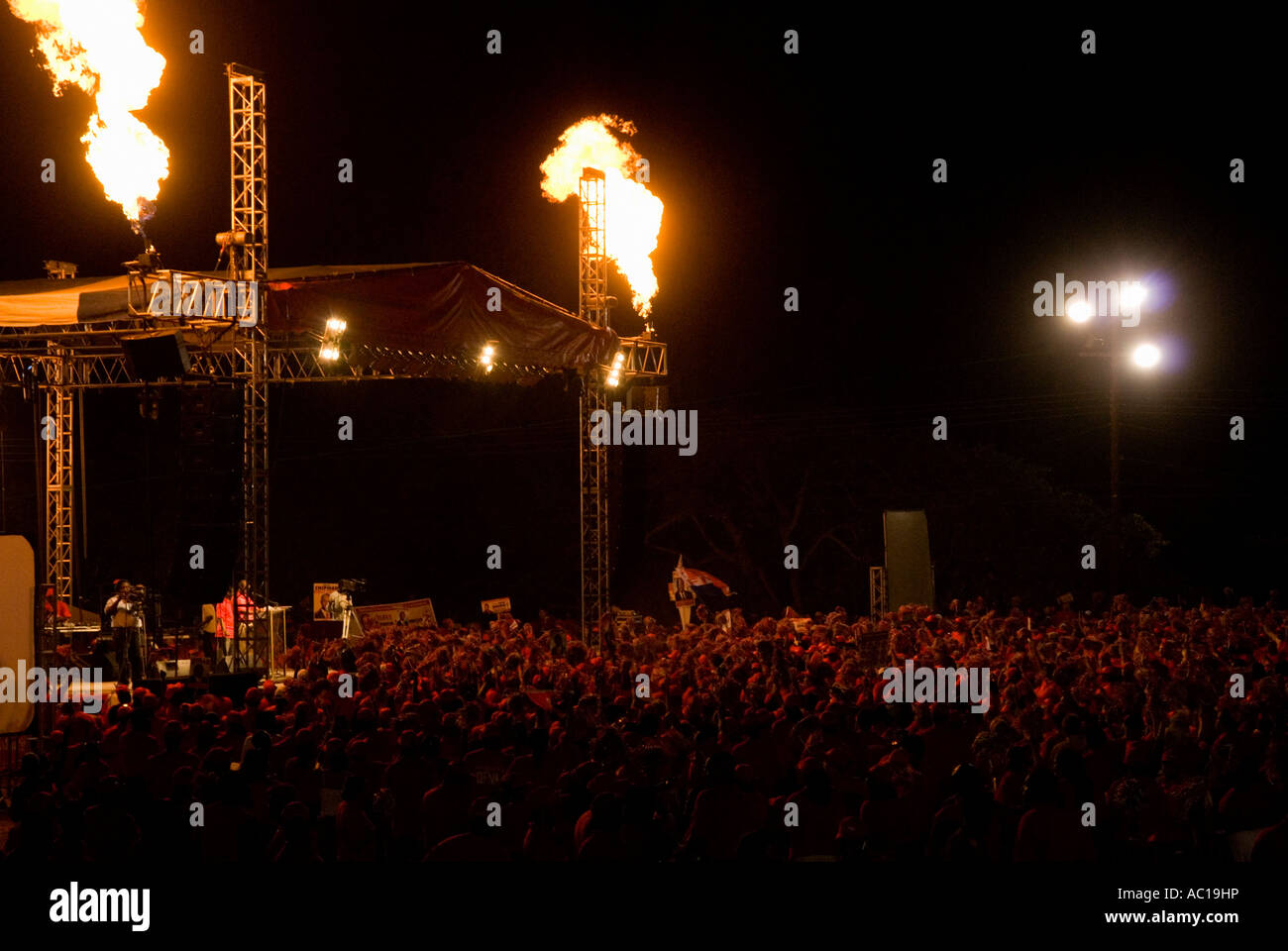 FNM political rally, Nassau, New Providence, Bahamas Stock Photo - Alamy