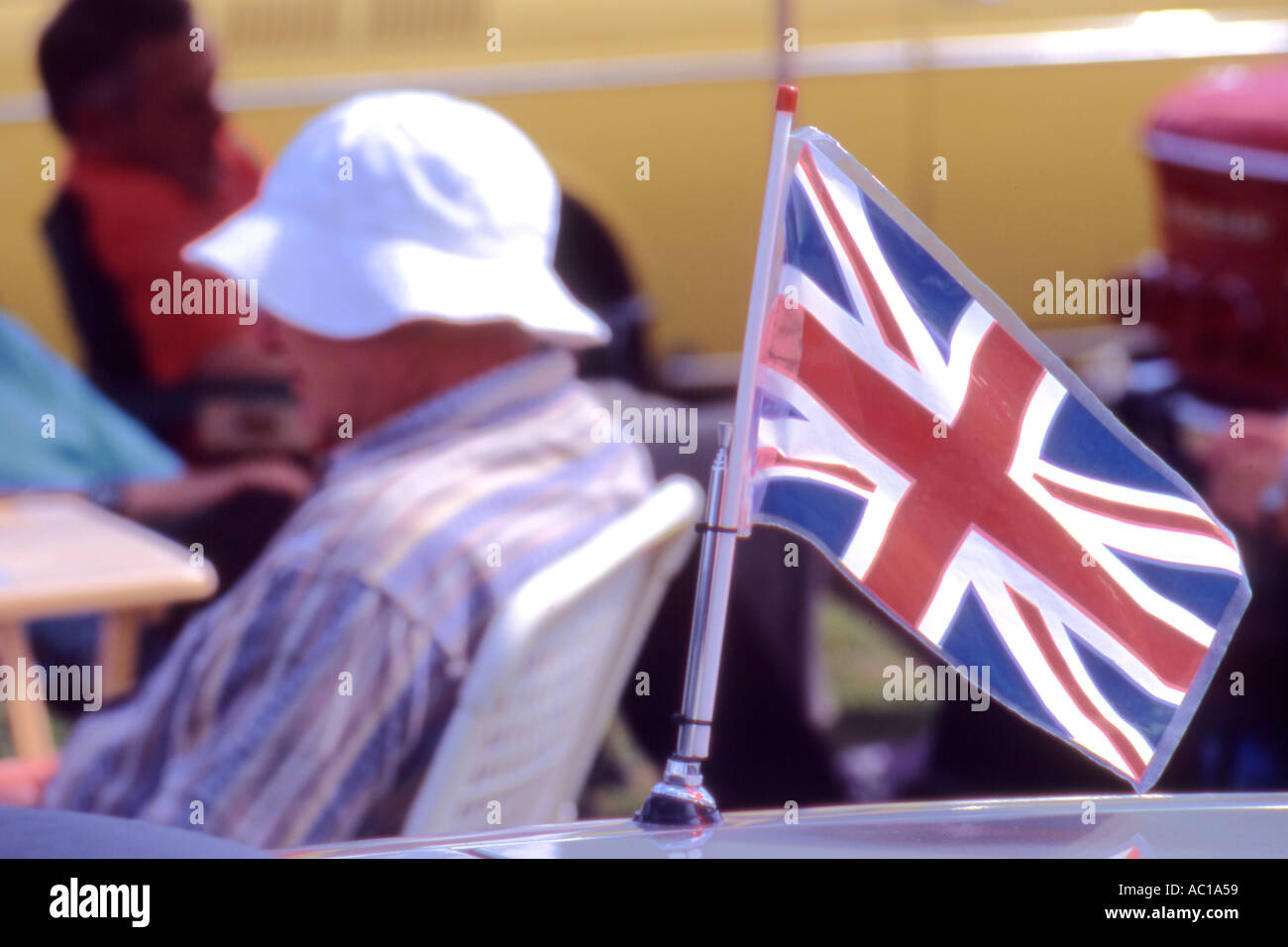 Union jack flag man hi-res stock photography and images - Alamy