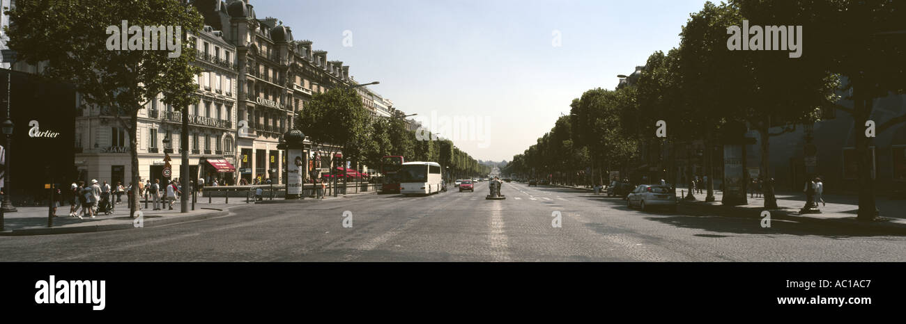 Paris champs elysees Stock Photo - Alamy