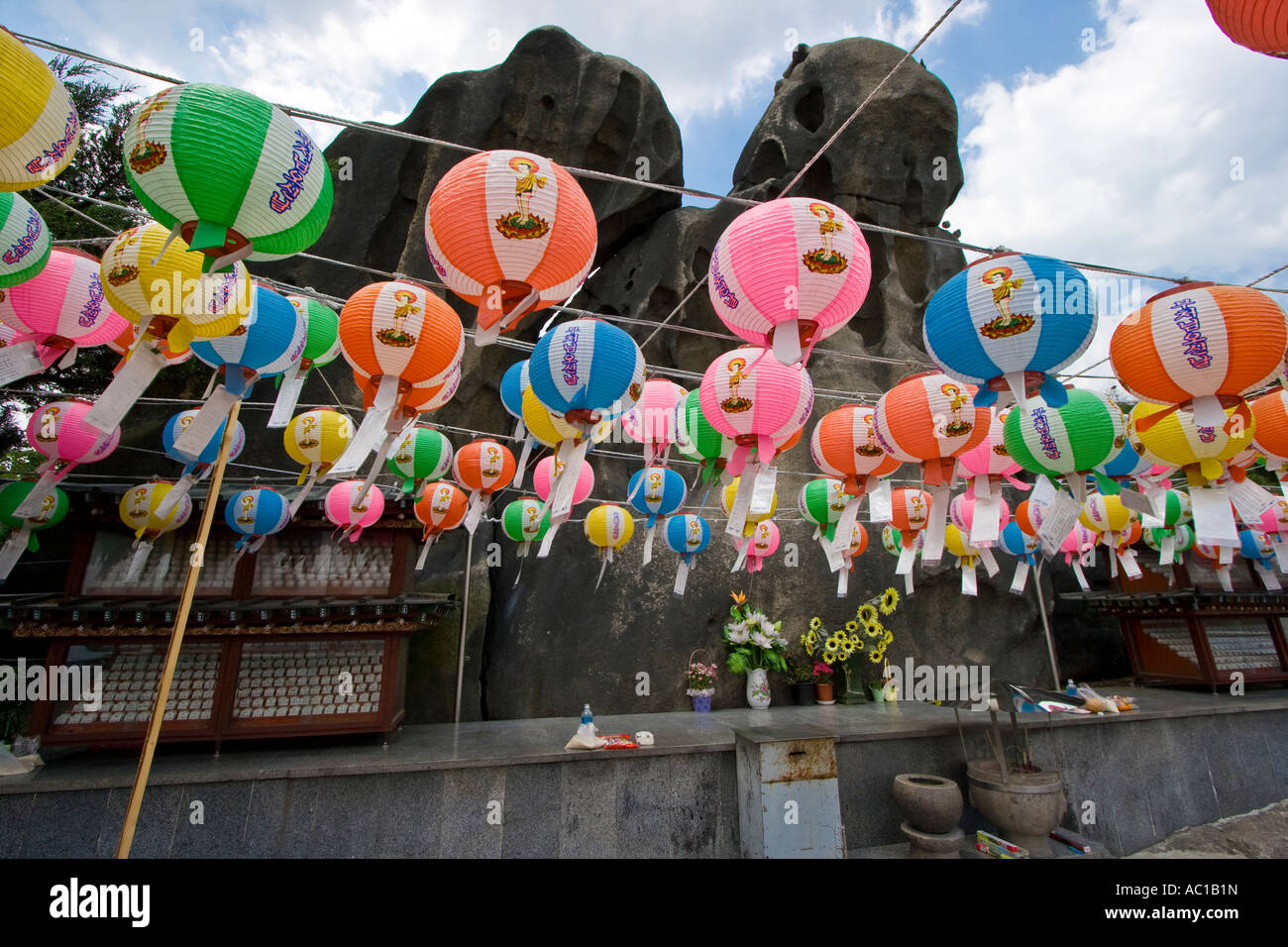 Zen Rocks Outdoor Temple Inwangsan Shamanist Hillside Walk Seoul South ...