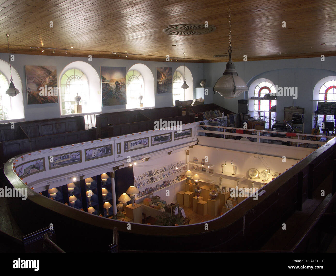 From the look of the small band stand, it seems the old chapel is still ...