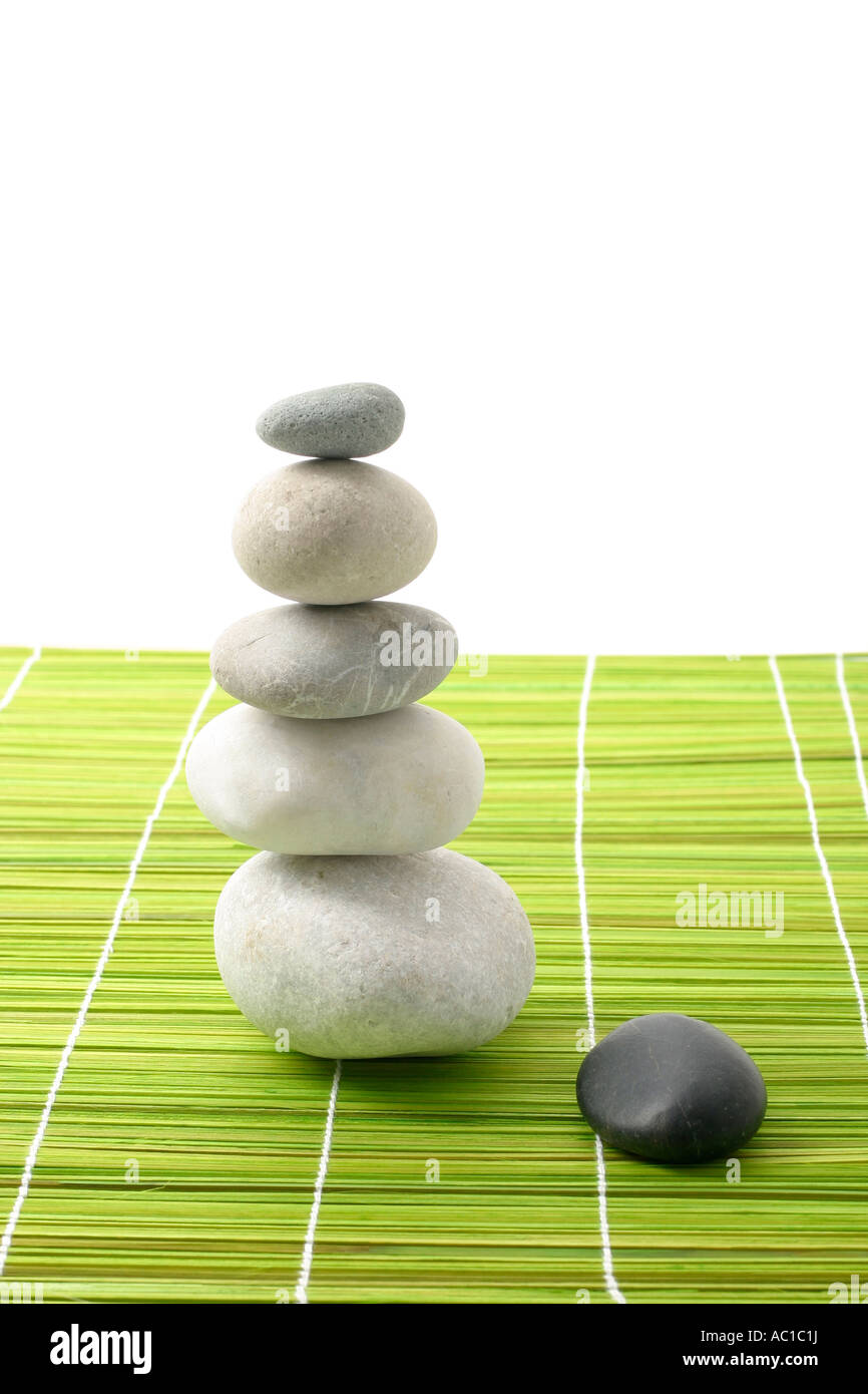 Pile of stones close up Stock Photo - Alamy