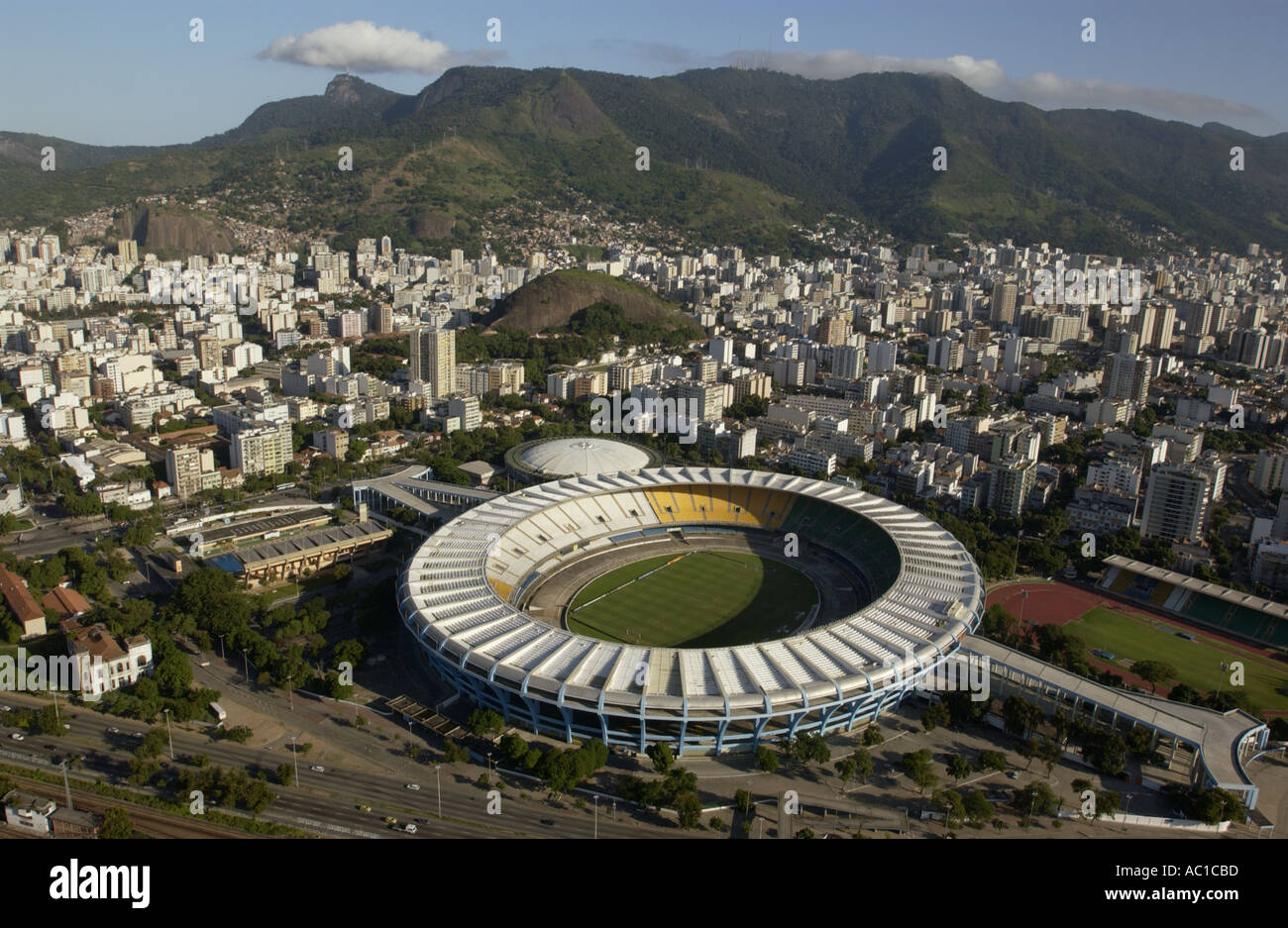 Football stadium in Rio de Janeiro in Brazil Stock Photo - Alamy