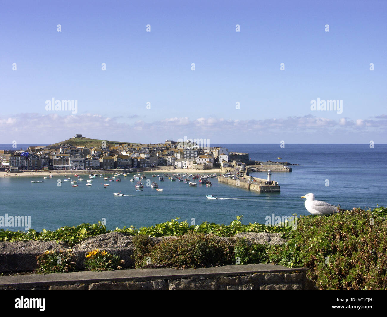 Elevated view of st ives hi-res stock photography and images - Alamy