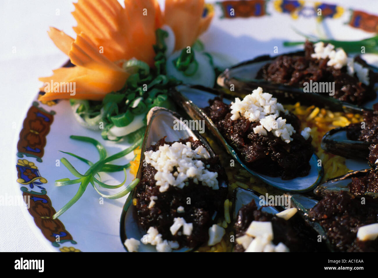 India, Goa, Mussels Balchao Stock Photo - Alamy