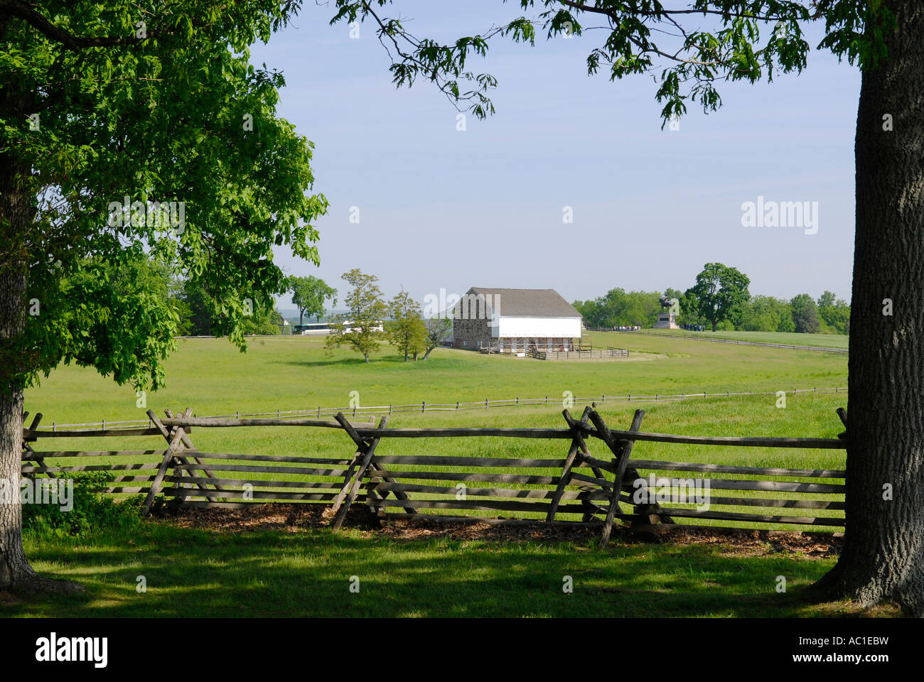 Civil War Hospital at the Edward McPherson farm at Gettysburg National ...
