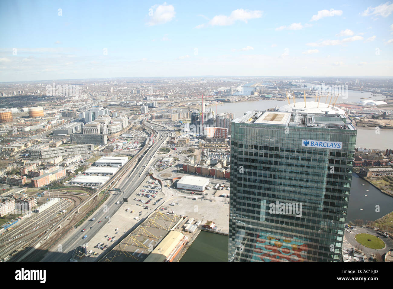 Barclays building docklands London Stock Photo - Alamy