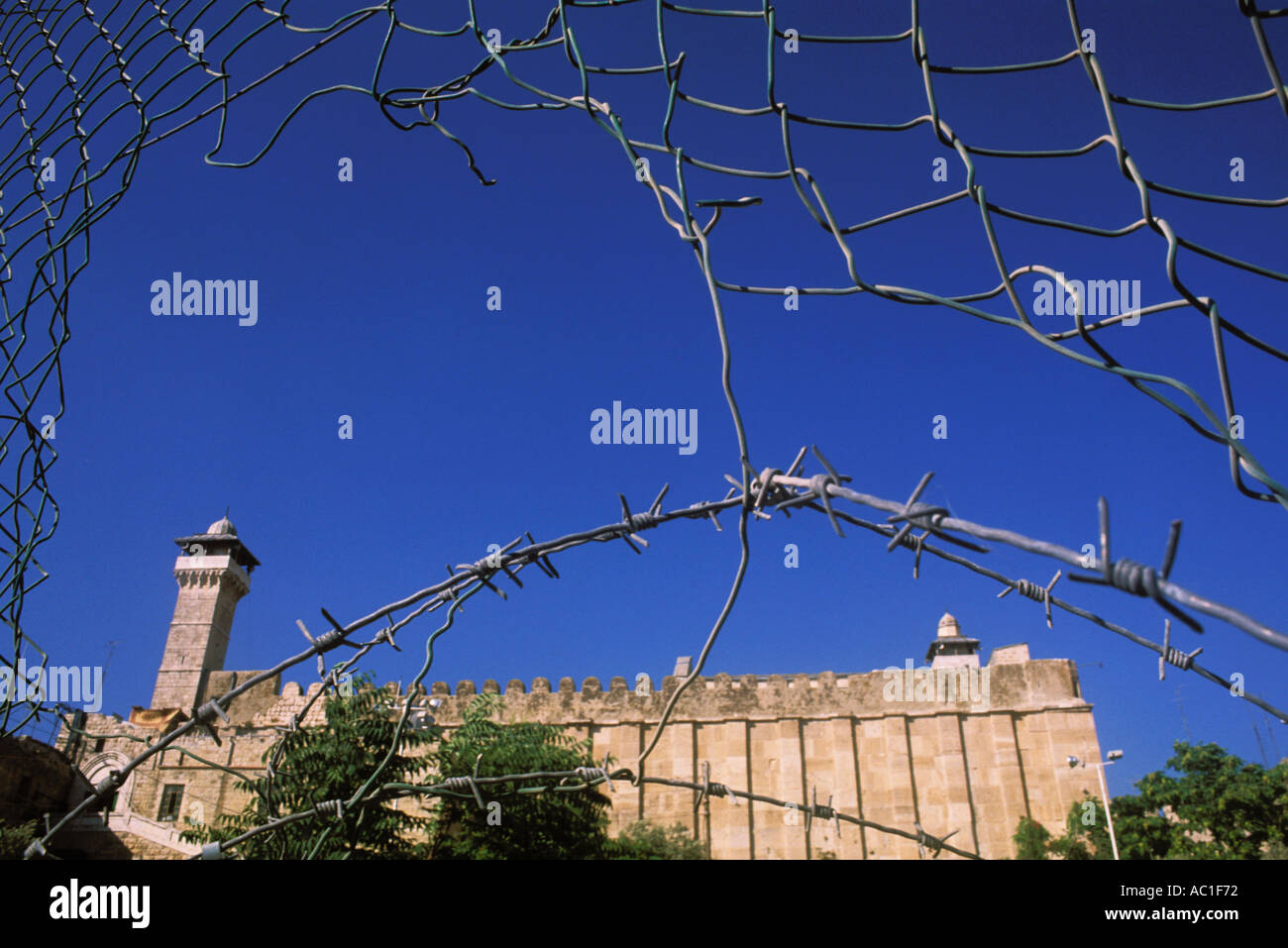 Palestine, West Bank, Hebron, Mosque of Abraham Stock Photo - Alamy