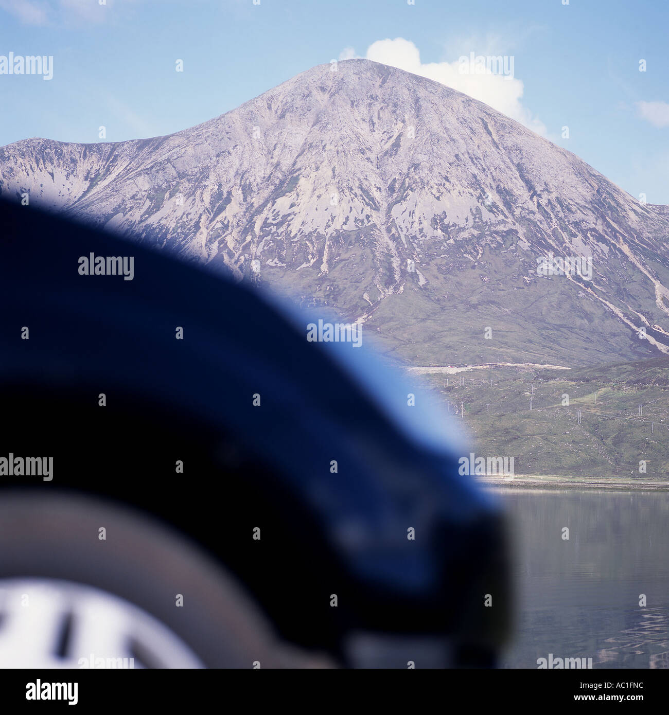 Car Scotland Isle of Skye Stock Photo - Alamy