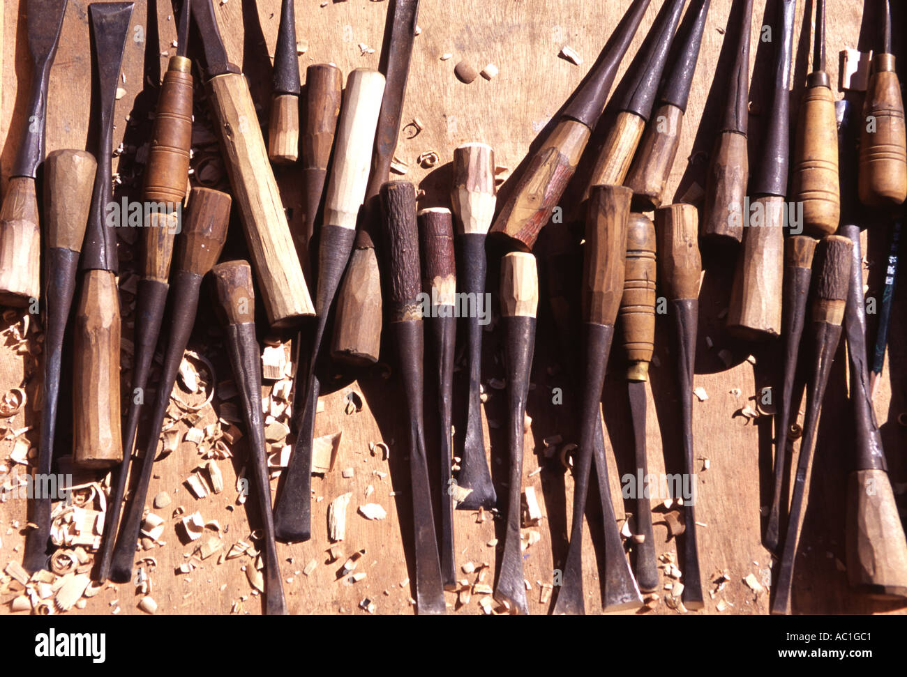 Traditional Carpentry Tools in China Stock Photo - Alamy