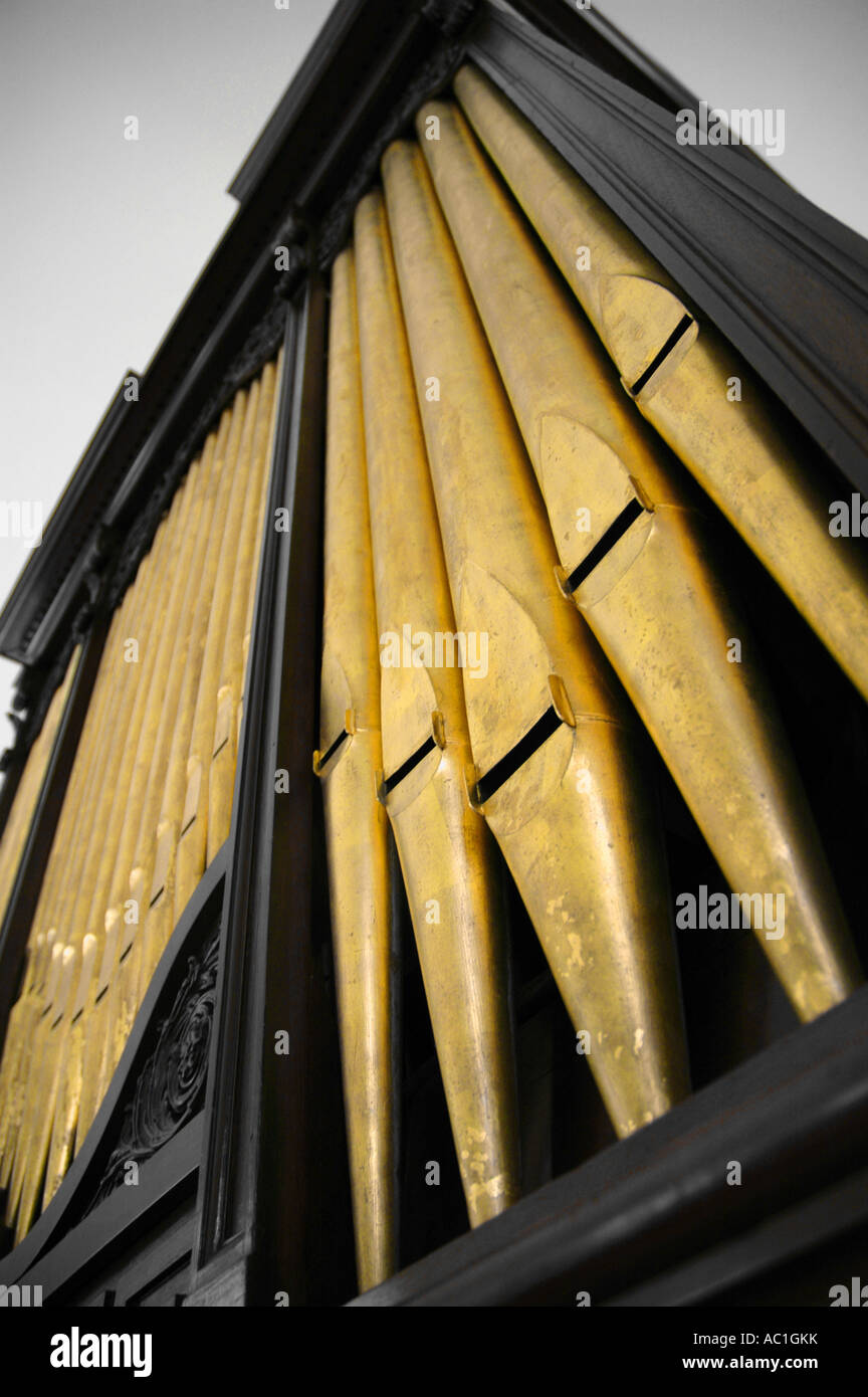 Pipe Organ Pipes Stock Photo - Alamy