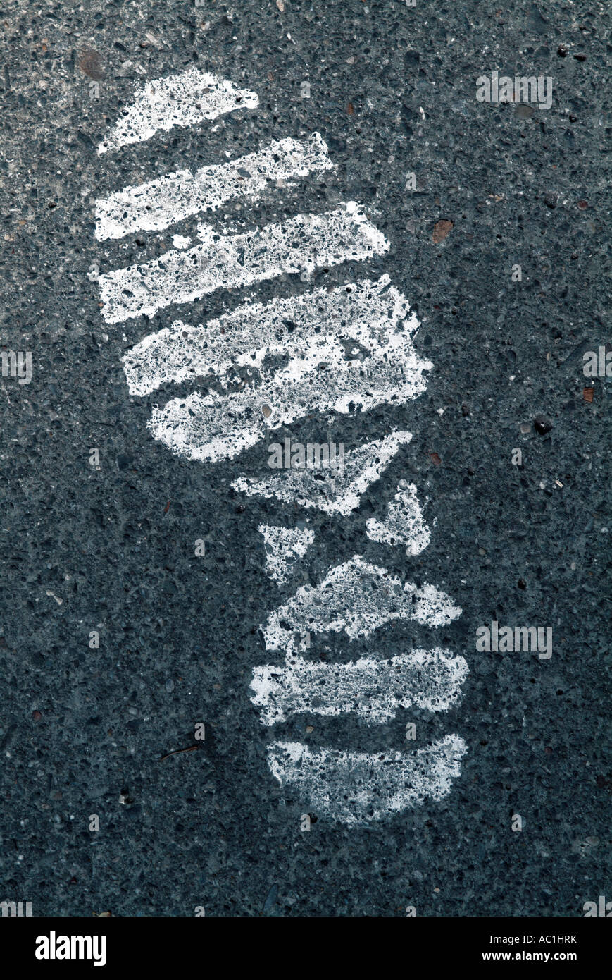 Shoe imprint, close-up Stock Photo - Alamy