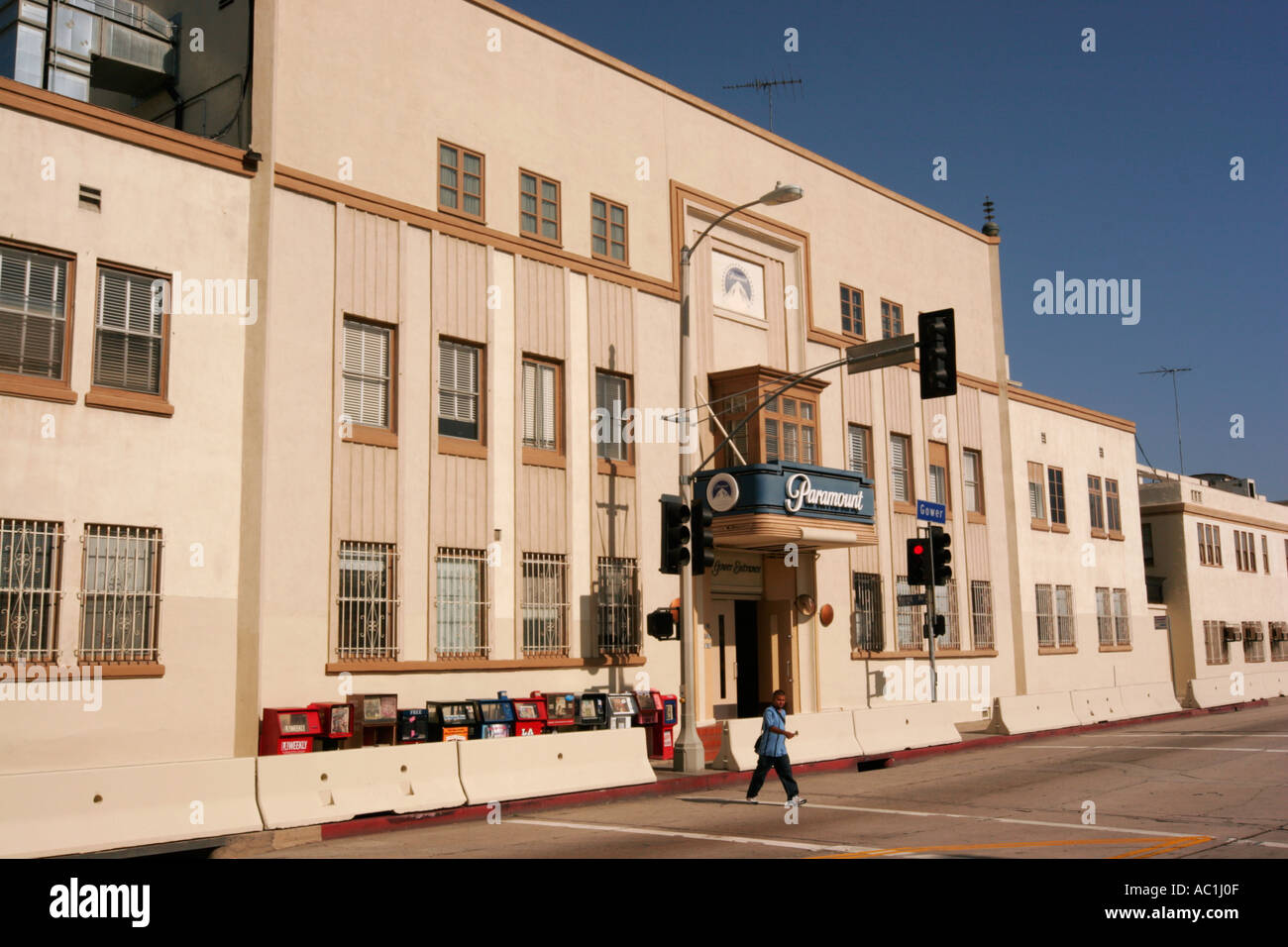 Hollywood California USA Paramount Film Movie TV Television Studio Art ...
