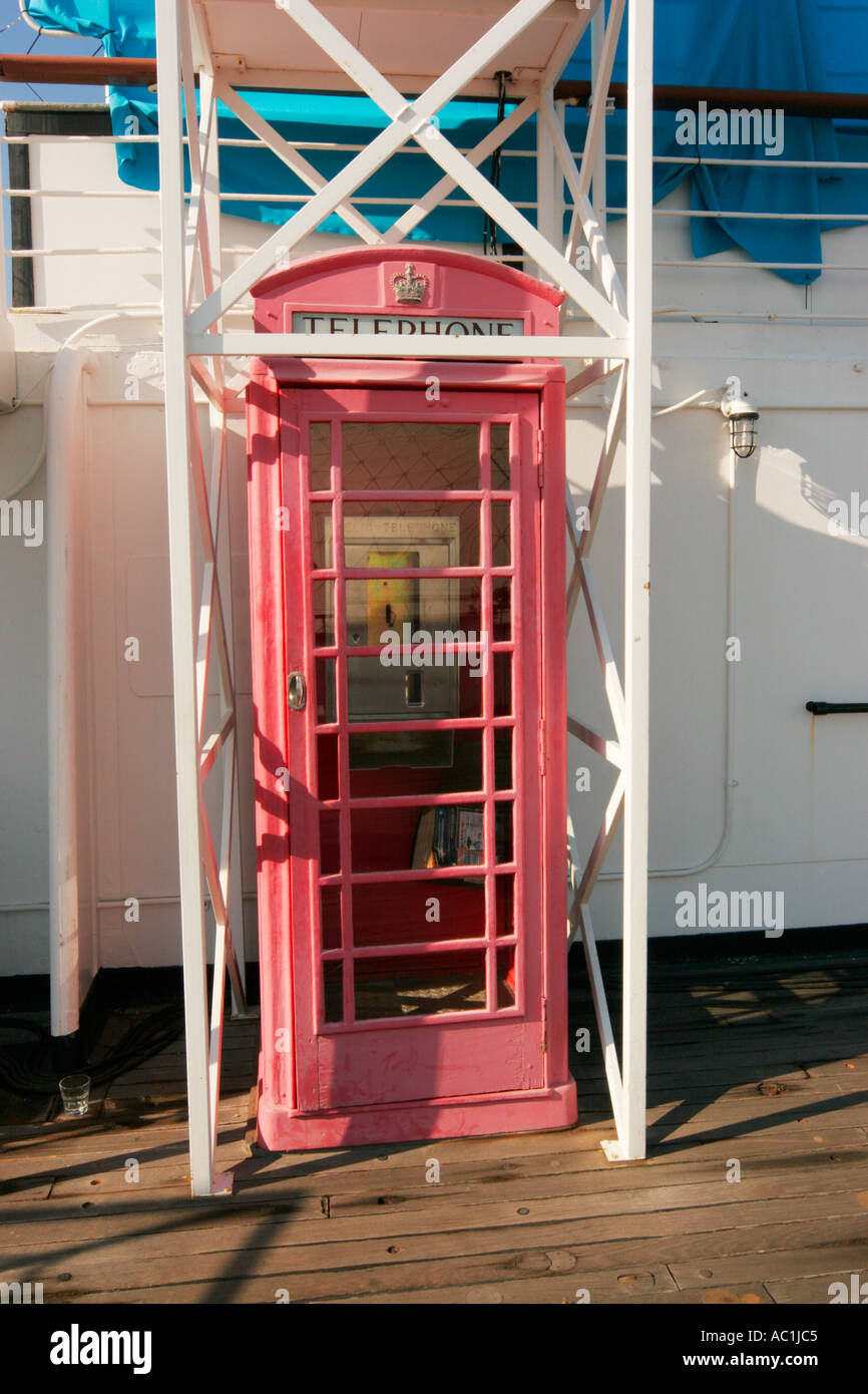 Royal Mail Steamer RMS Queen Mary Long Beach California British Red ...