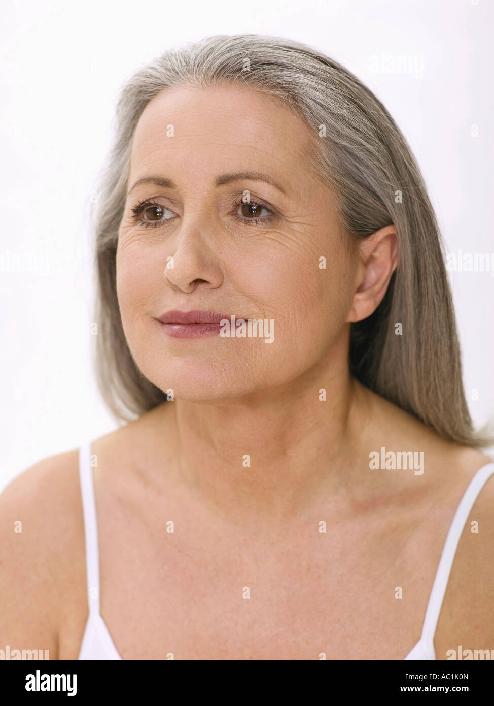 Studio style shot woman Cut Out Stock Images & Pictures - Alamy