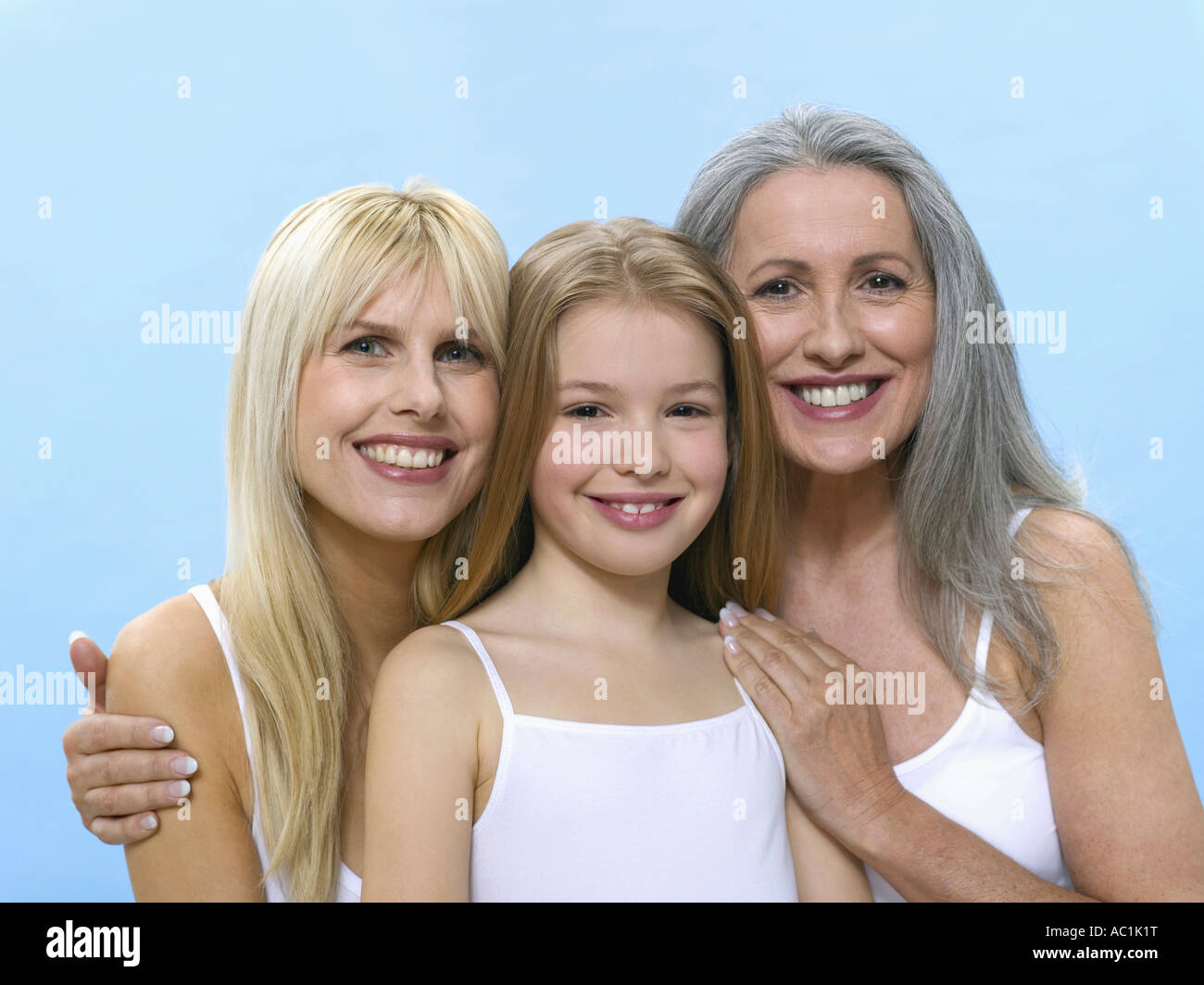 Grandmother, daughter and granddaughter, portrait Stock Photo - Alamy