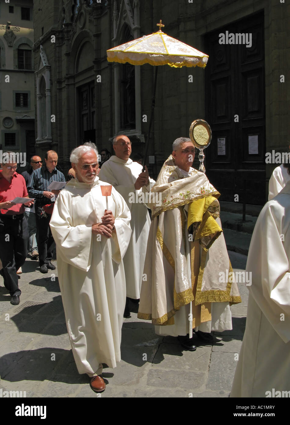 CORPUS CHRISTI RELIGIOUS PROCESSION FLORENCE ITALY Stock Photo - Alamy