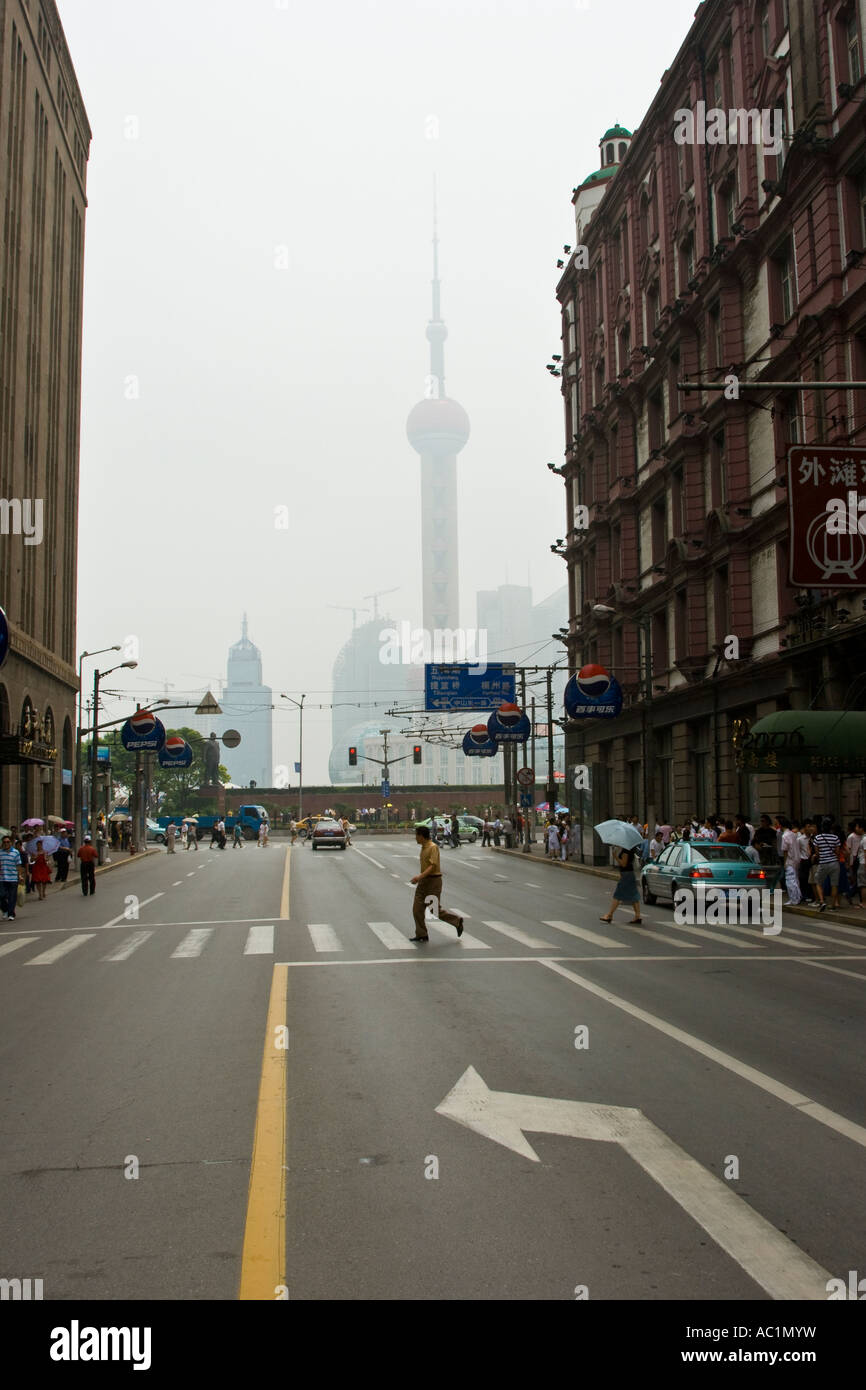 Polluted shanghai hi-res stock photography and images - Alamy