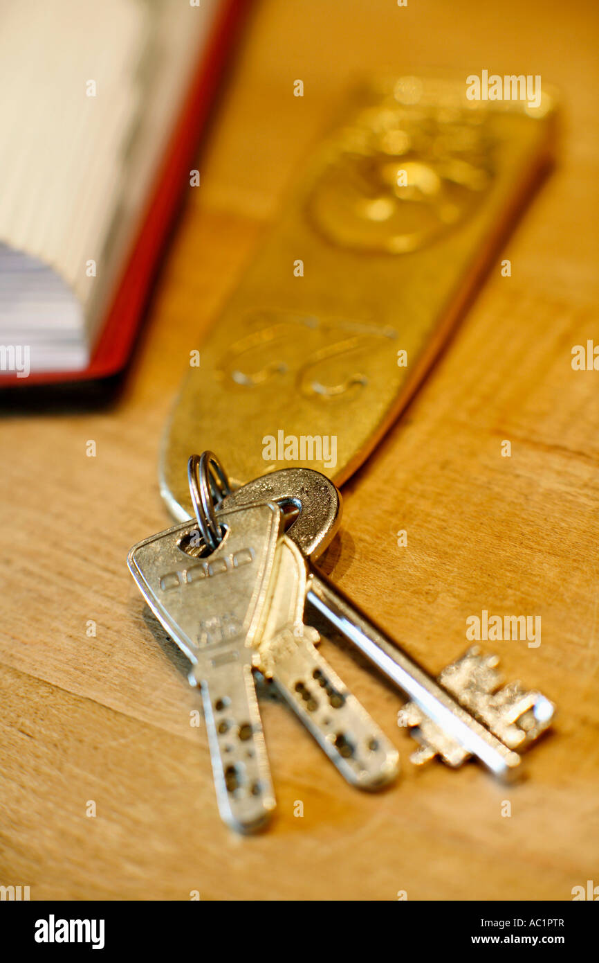 Room key, close-up Stock Photo - Alamy