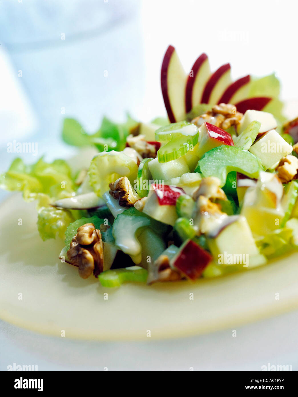 Leaf salad, close-up Stock Photo - Alamy
