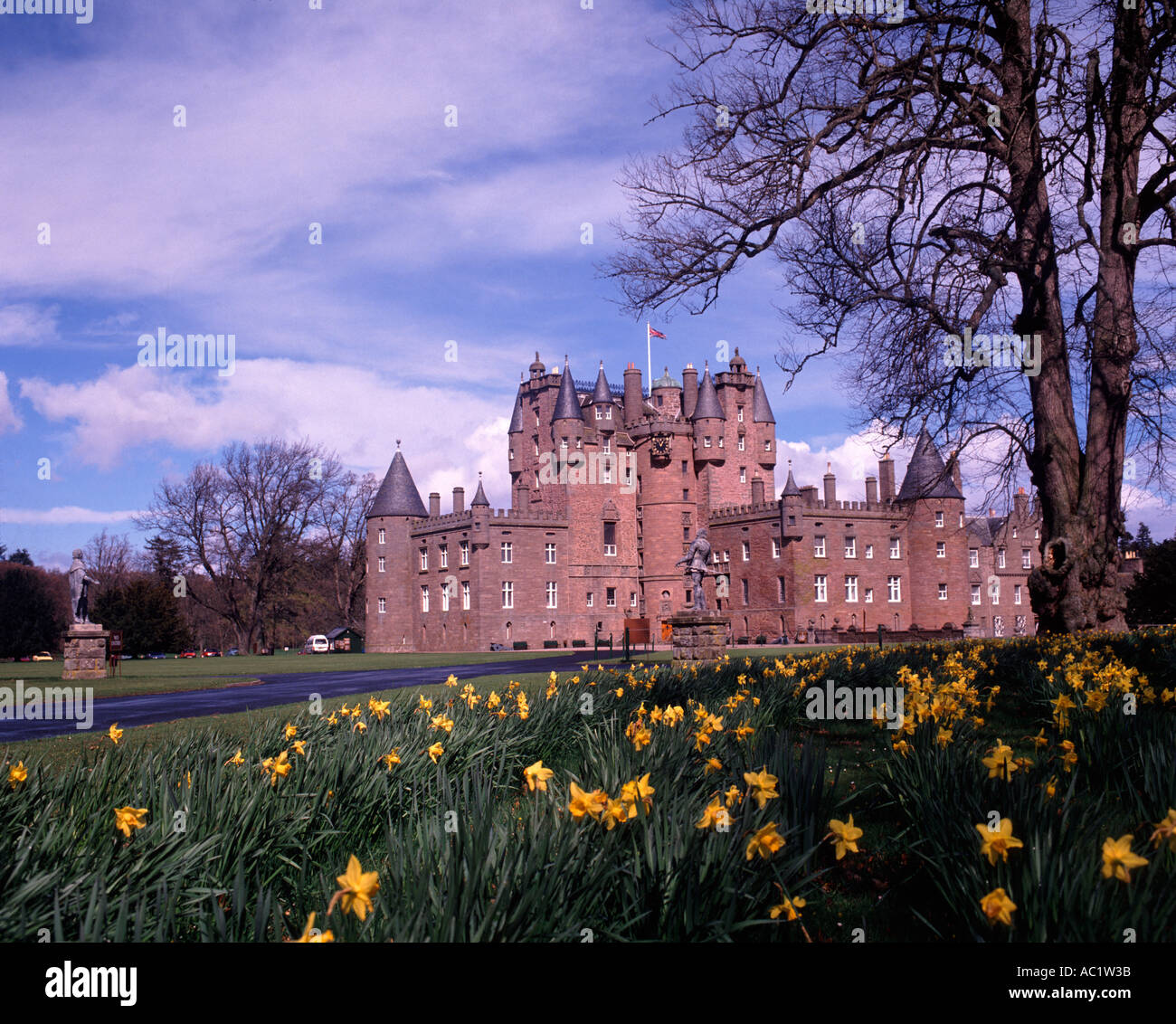 Glamis Castle Angus Scotland High Resolution Stock Photography and ...