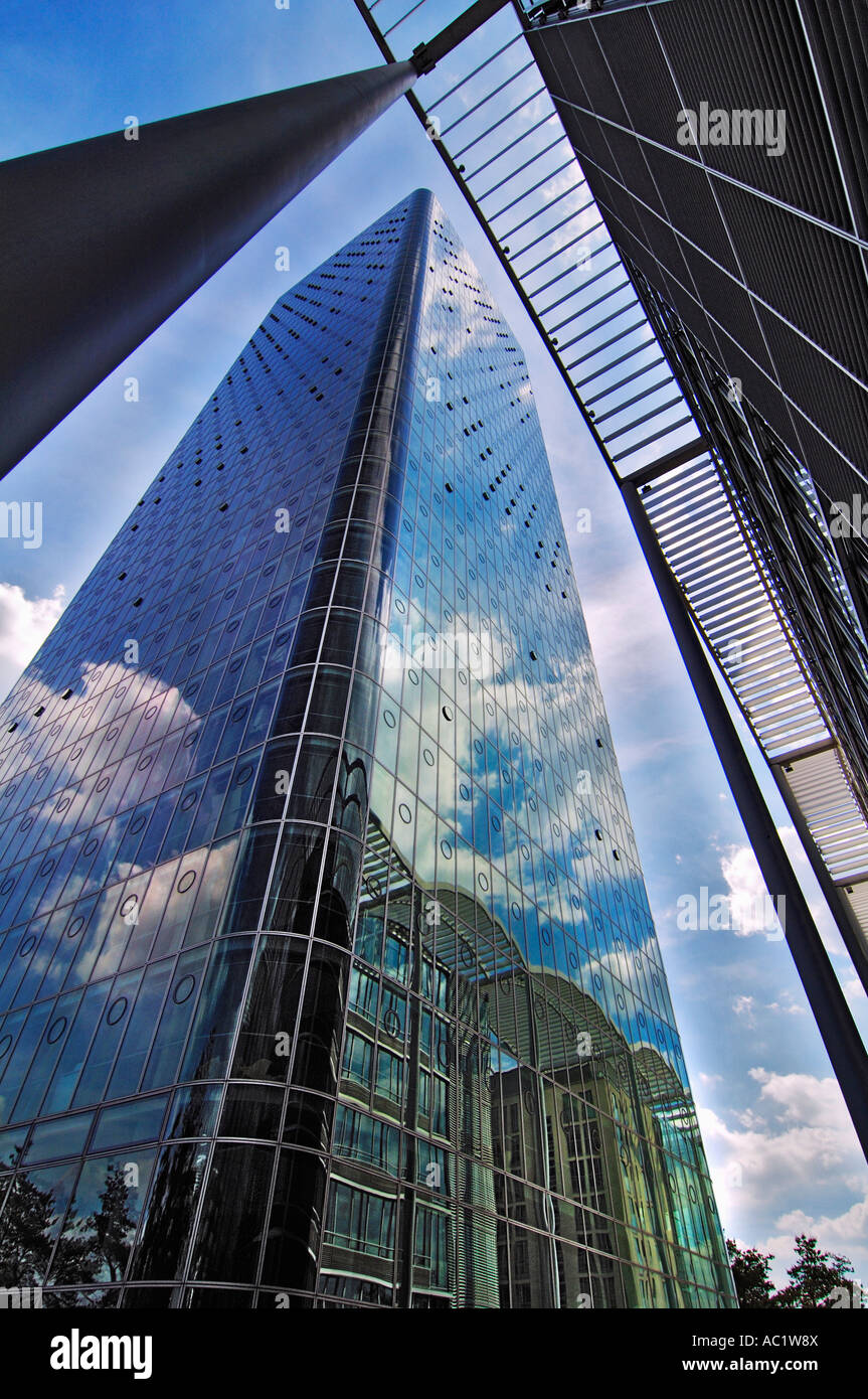 Low angled view of skyscrapers hi-res stock photography and images - Alamy