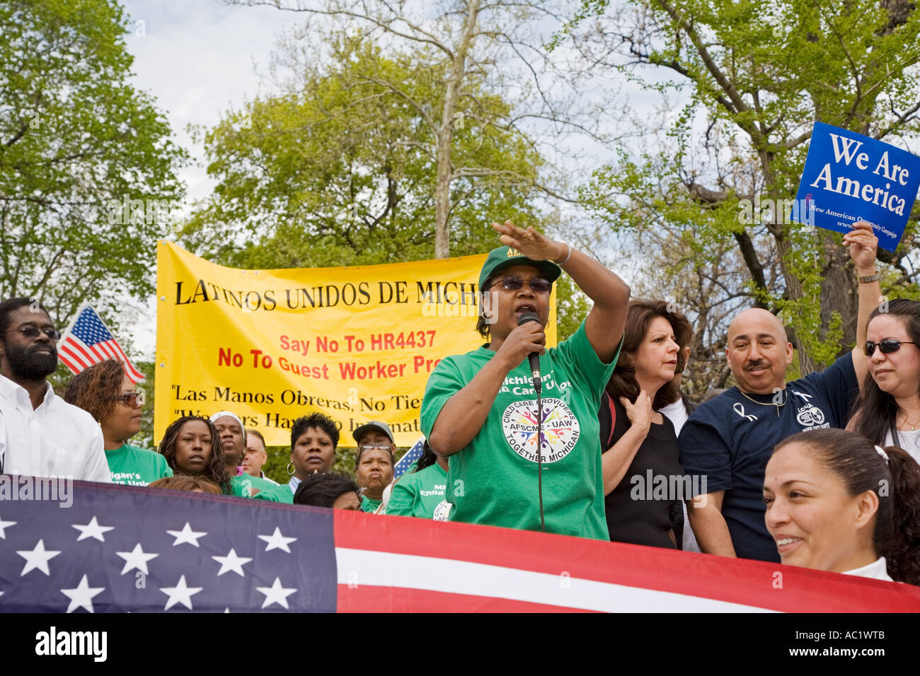 Rally speaker mexico hi-res stock photography and images - Alamy