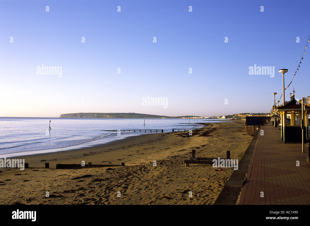 Shanklin beach on the Isle of Wight, UK Stock Photo - Alamy