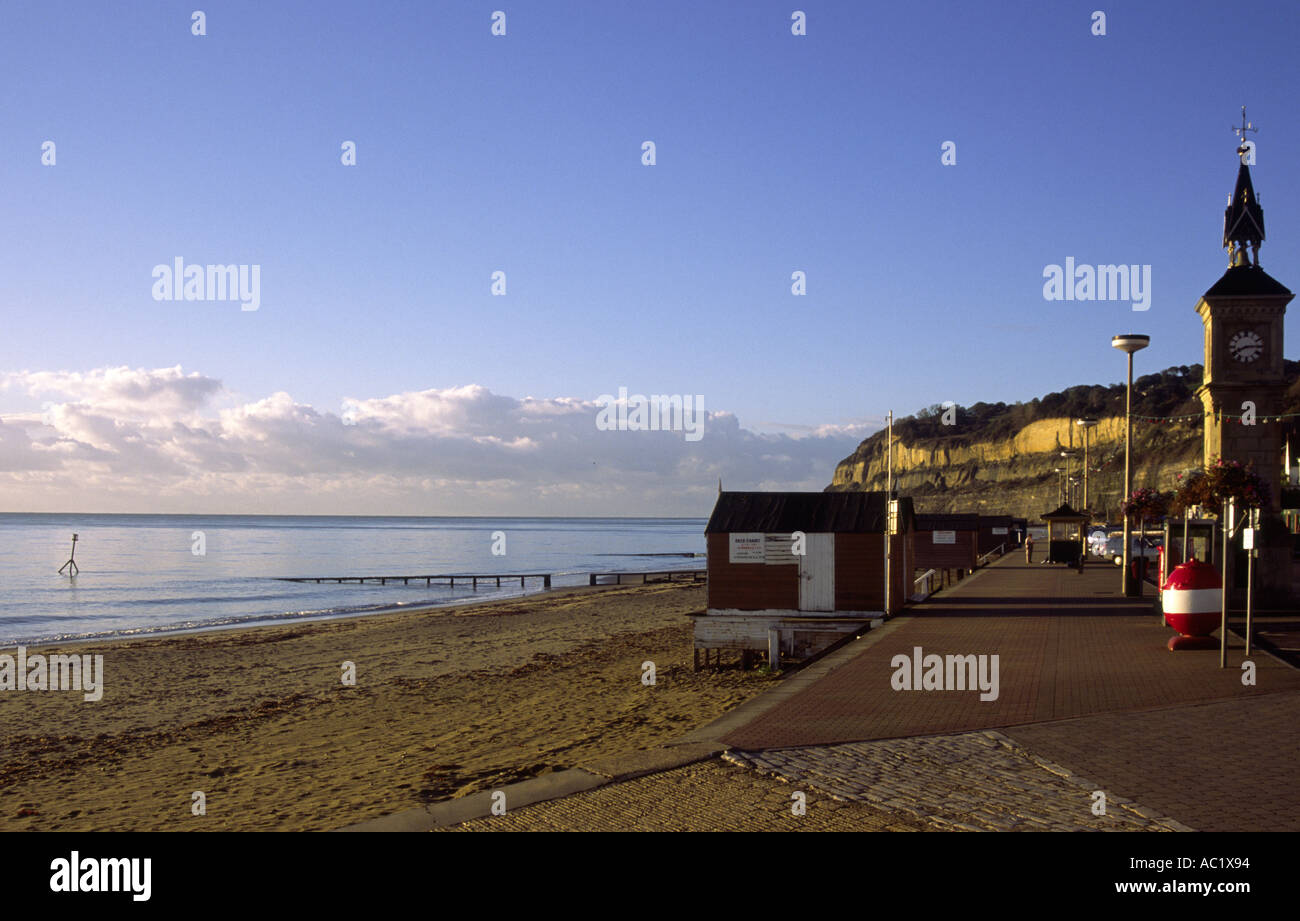 Shanklin beach on the Isle of Wight, UK Stock Photo - Alamy
