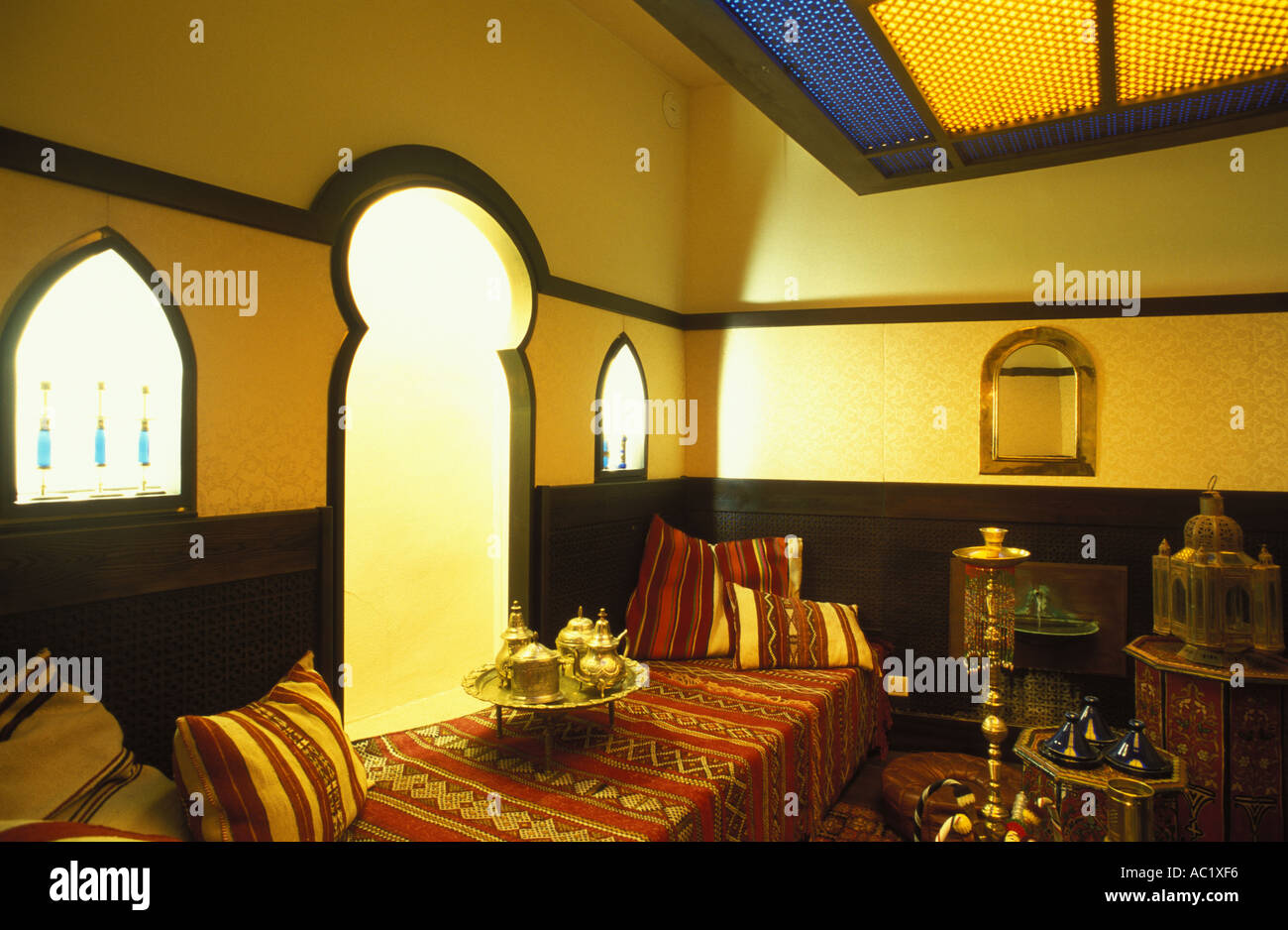 Arabic coffee house at the the museum Zum Arabischen Coffe Baum Leipzig ...