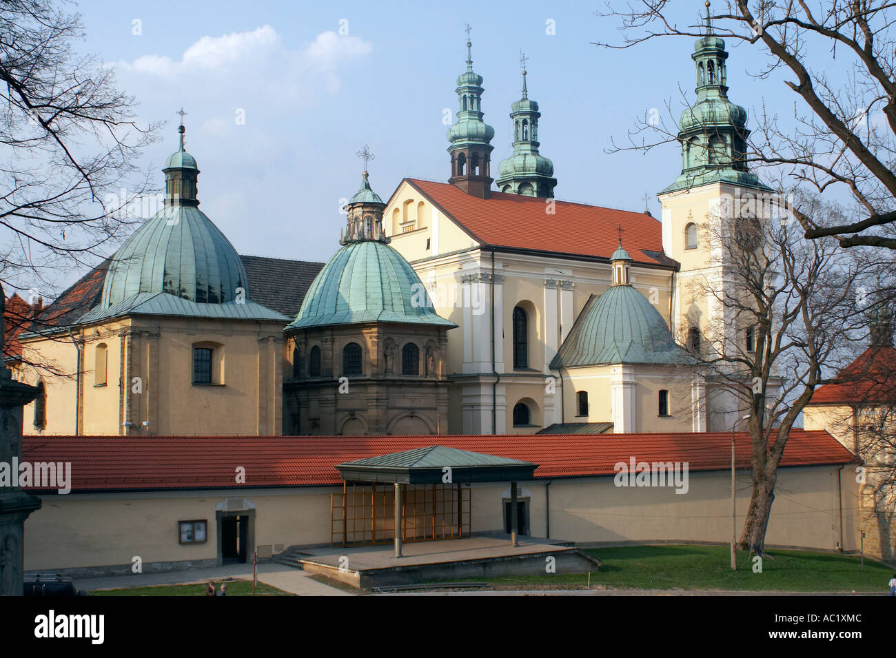 Kalwaria Zebrzydowska, the oldest Calvary in Poland. Outside the ...