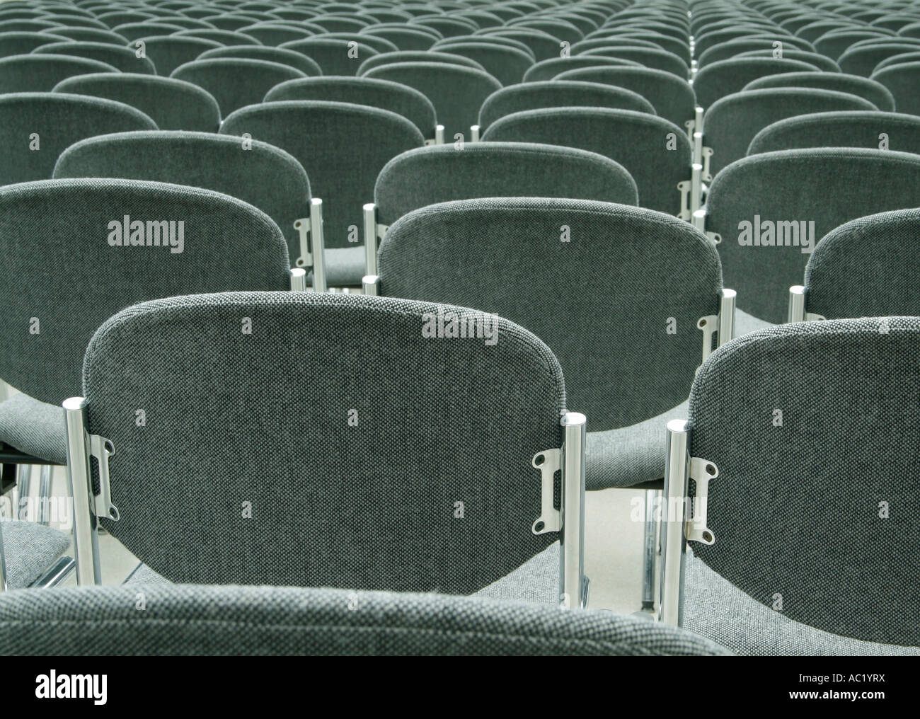 Rows of empty chairs in conference room Stock Photo - Alamy