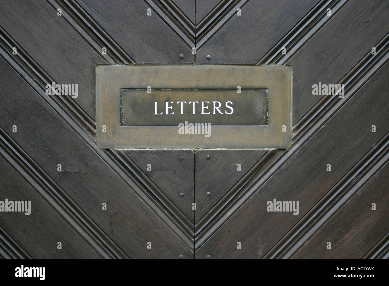 Letters Mailbox close up Stock Photo - Alamy