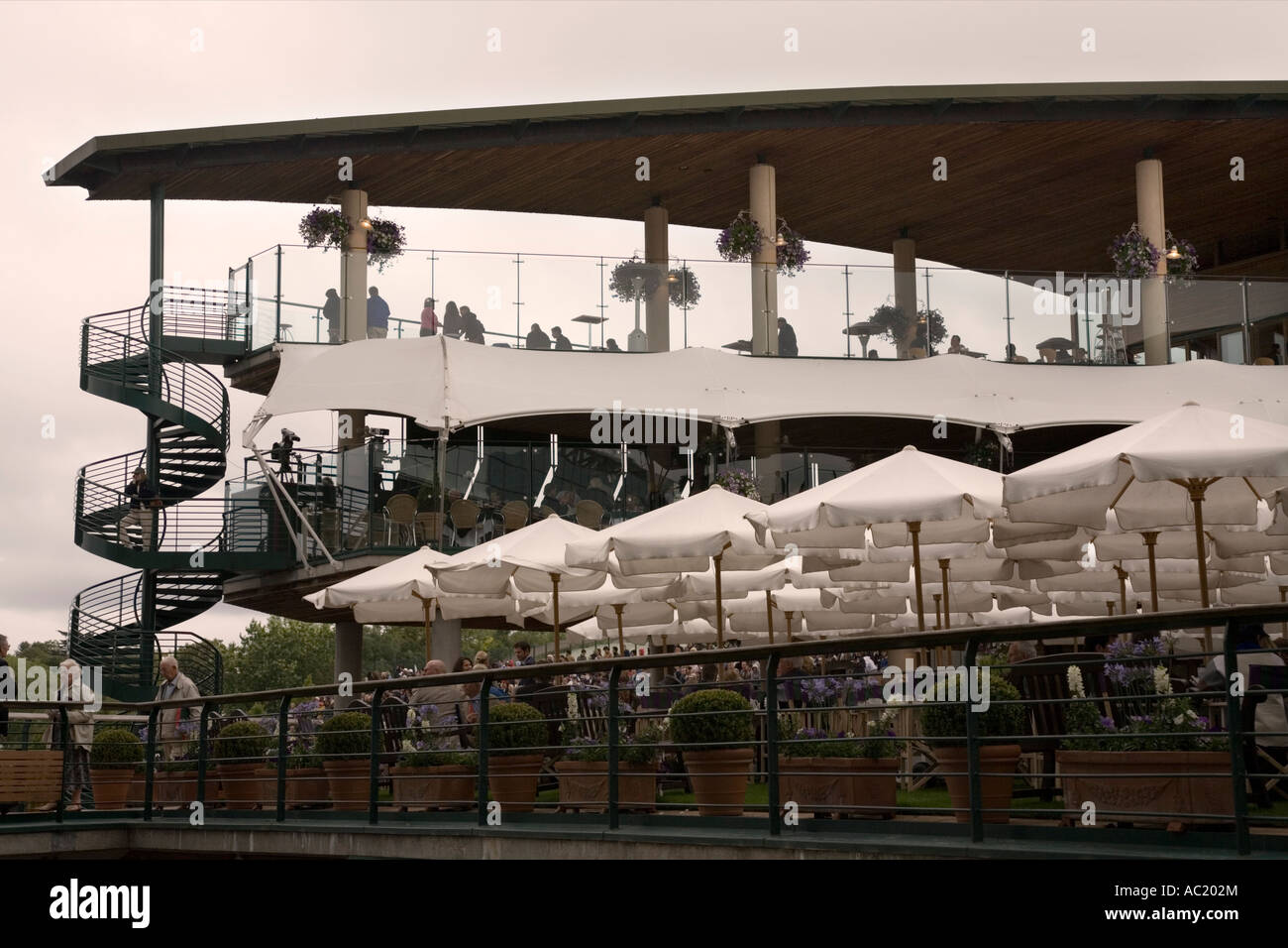 Millenium Building at Wimbledon AELTCC ground UK Stock Photo - Alamy