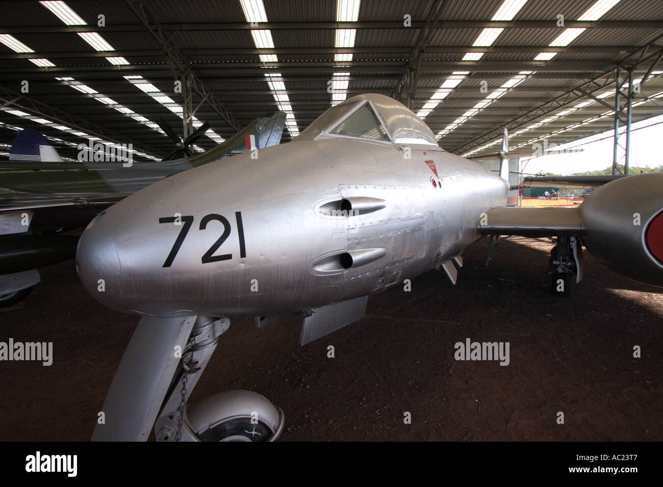 GLOSTER METEOR F.MK8 SINGLE SEAT JET FIGHTER PLANE HORIZONTAL BAPDB7971 ...