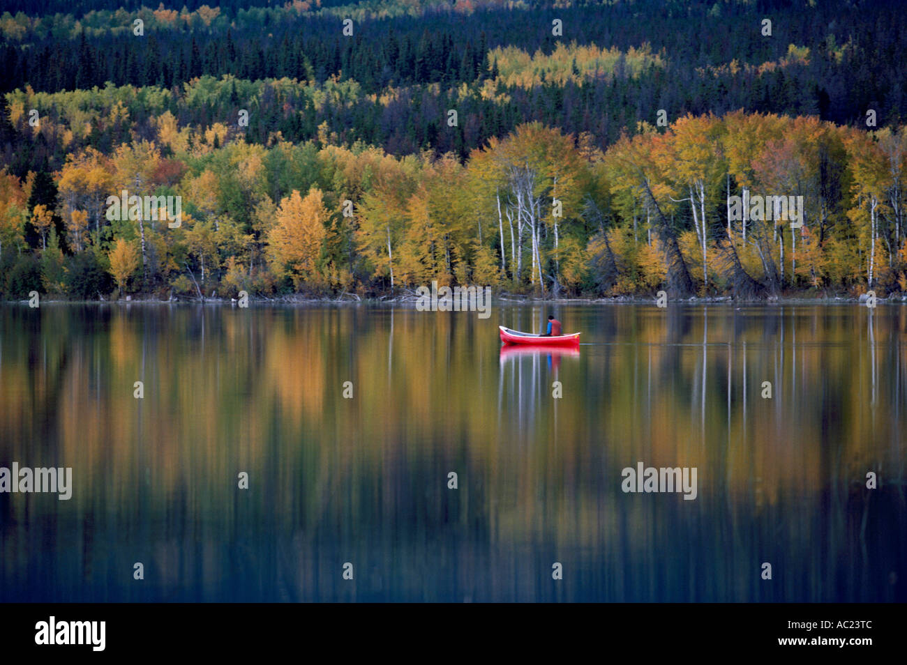 Sport Fishing in "Cochin Lake" in the "Cariboo Region" of British ...