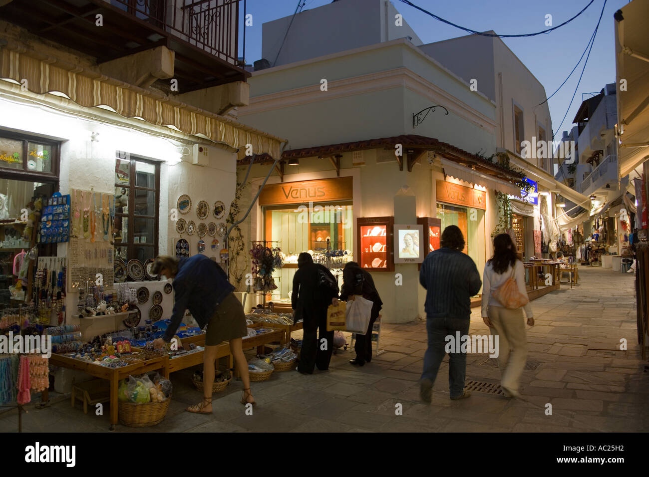 Kos town greece shops hi-res stock photography and images - Alamy