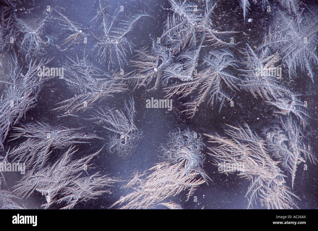 Ice crack formations Stock Photo - Alamy