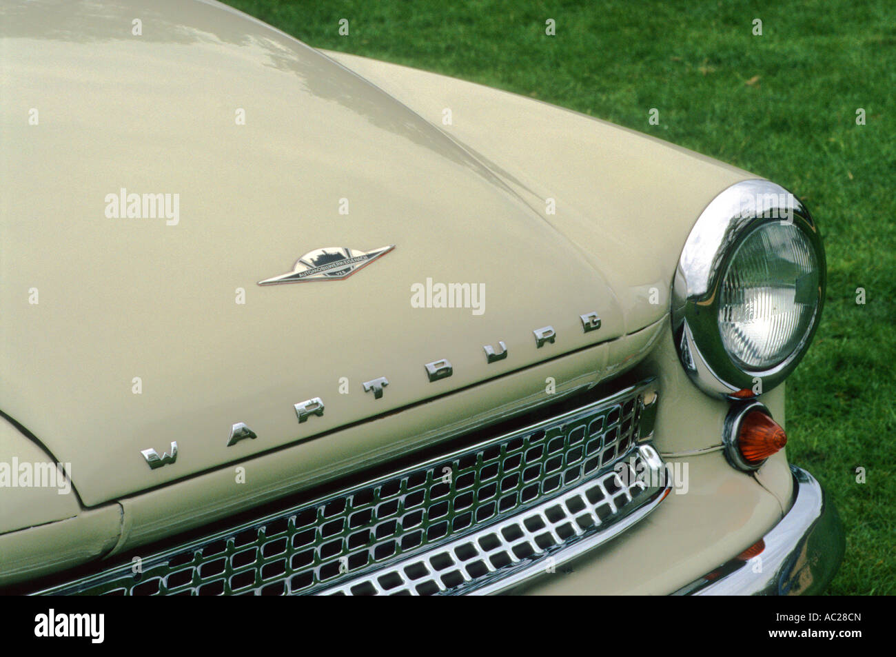 Wartburg car badge. German car manufacturer 1898 to 1991 Stock Photo ...