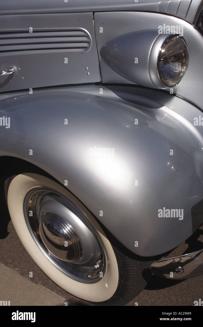 Silver hot rod race car hi-res stock photography and images - Alamy