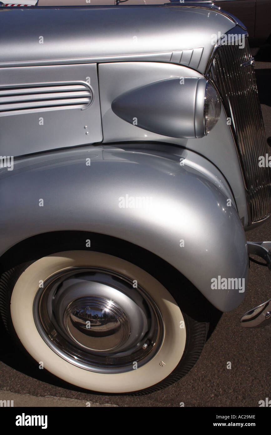 Silver hot rod race car hi-res stock photography and images - Alamy