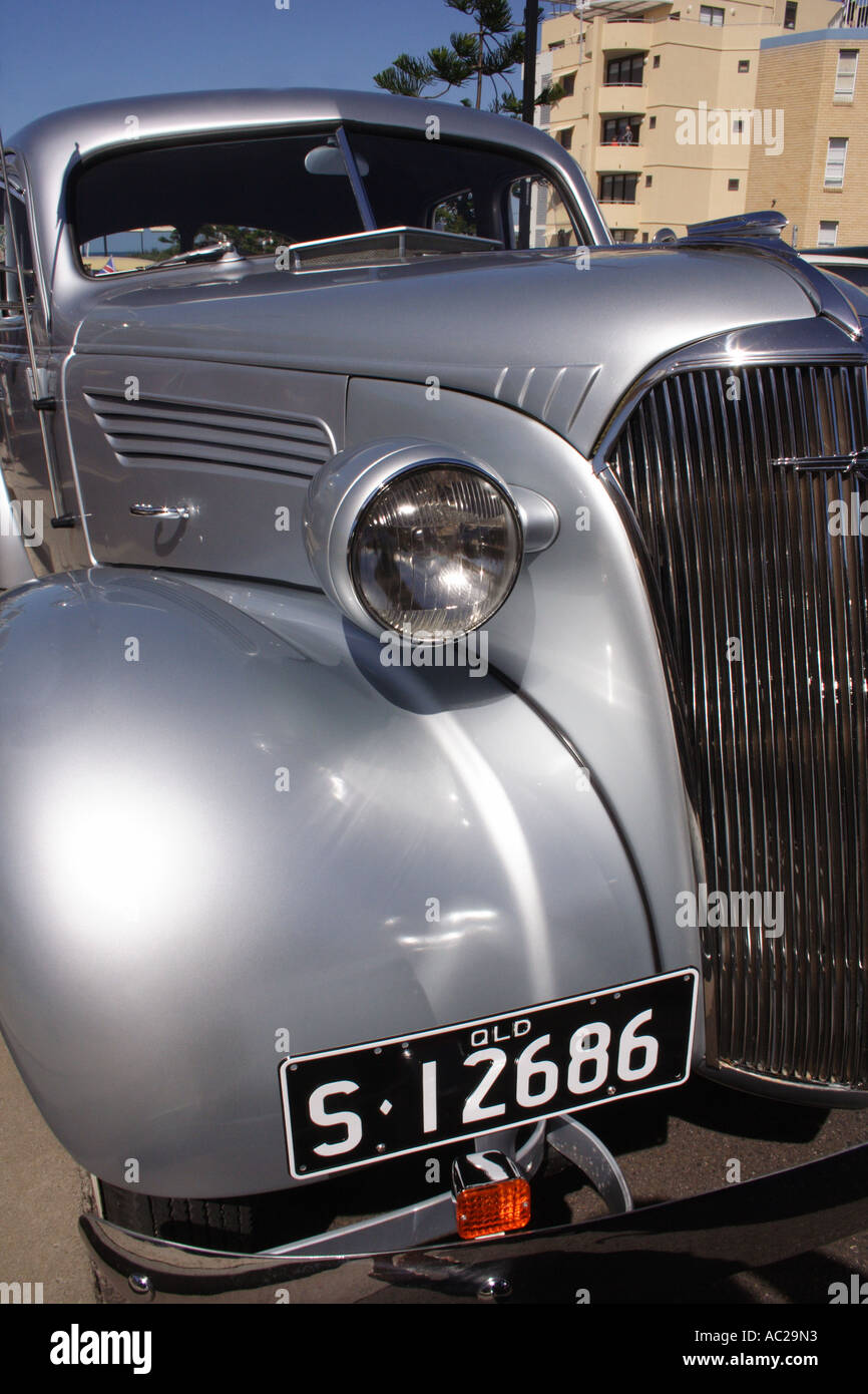Silver hot rod race car hi-res stock photography and images - Alamy